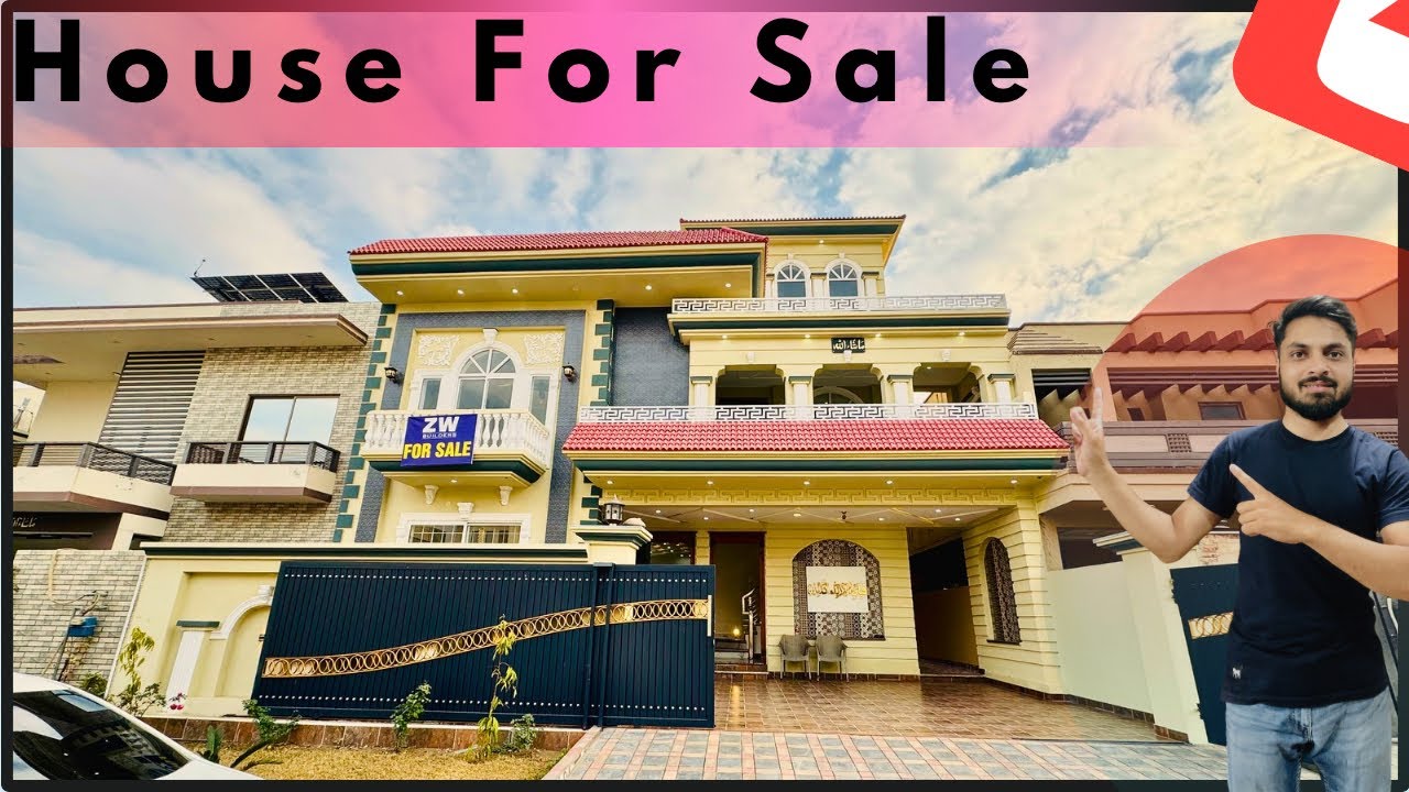 12 Marla Most beautiful house available For Sale In Media Town ...