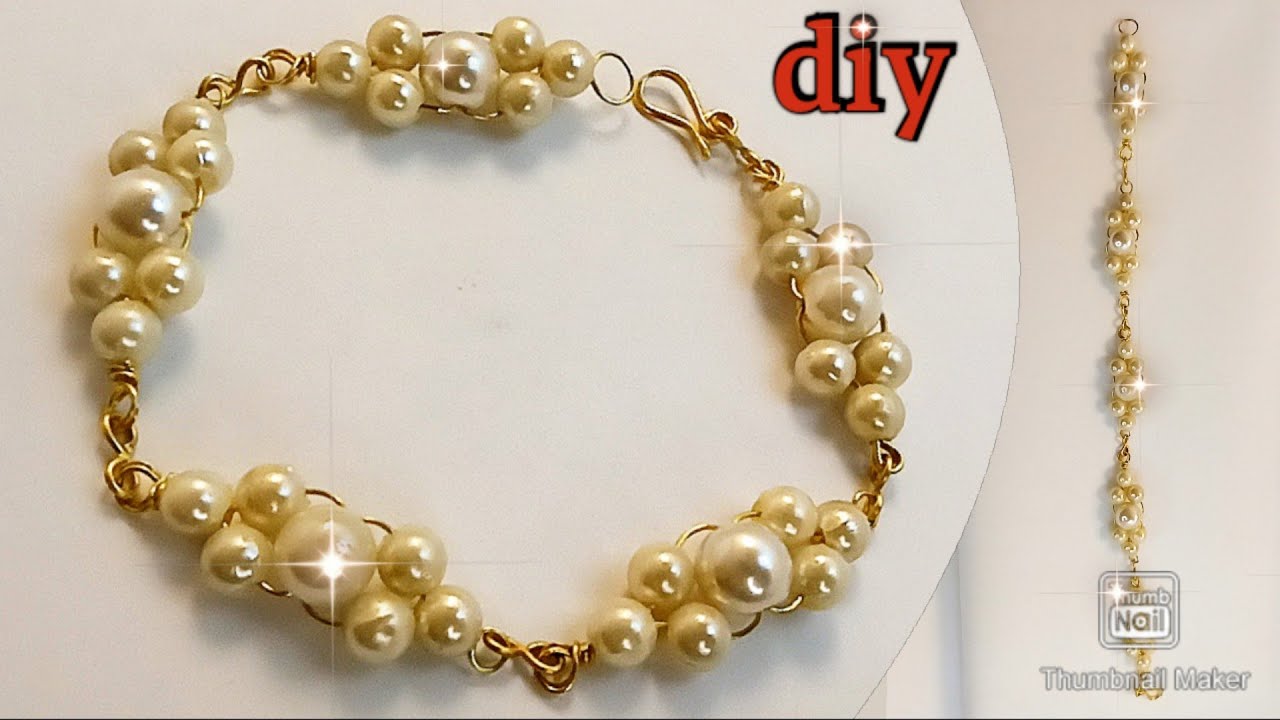 Make attractive bracelets with this simple method👌Teaching how to make ...
