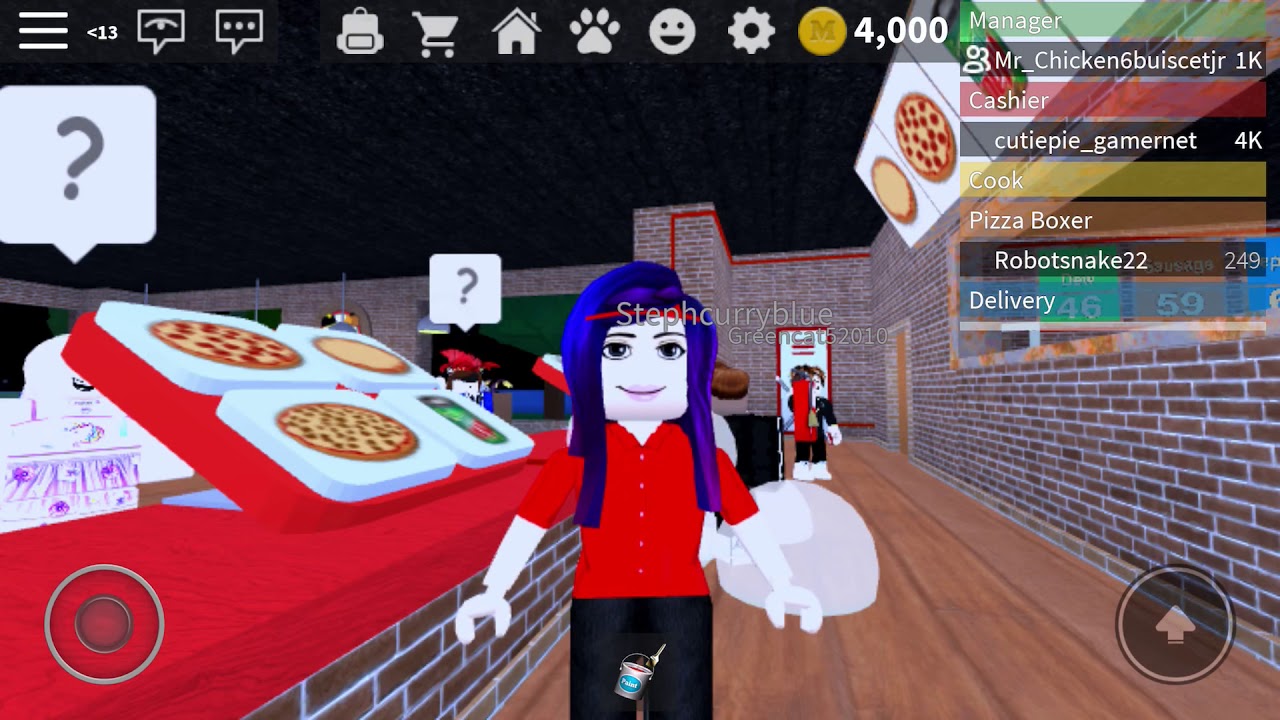 Work at a Pizza Place|Pt. 1| Cashier - YouTube