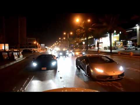 Lamborghini Club at Off White Lounge in Riyadh - YouTube