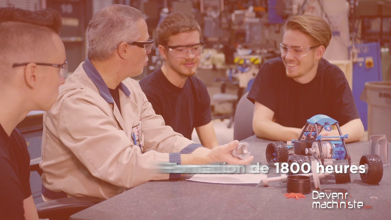 Devenir Machiniste - Usinage - YouTube