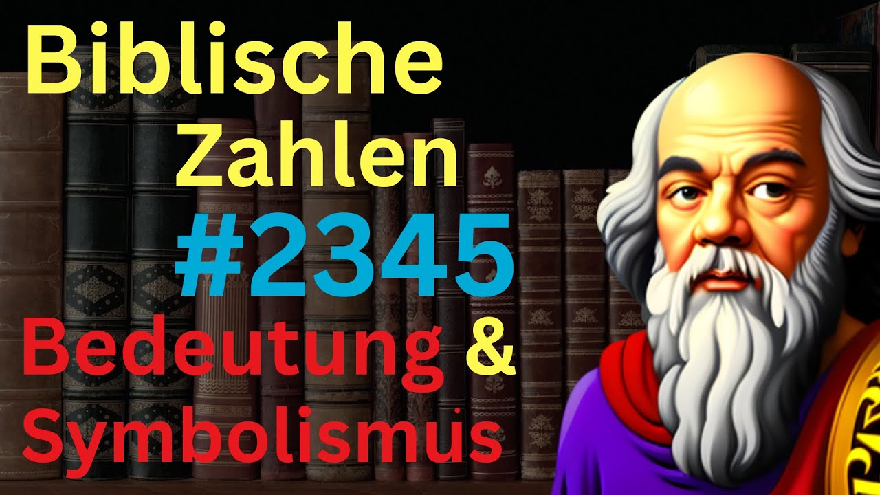 Biblische Zahl #2345 in der Bibel – Bedeutung und Symbolik - YouTube