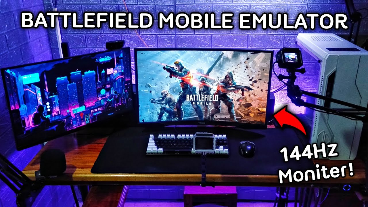 BATTLEFIELD MOBILE EMULATOR #1 🎧 | KEYBOARD & MOUSE SOUND ASMR (POV ...