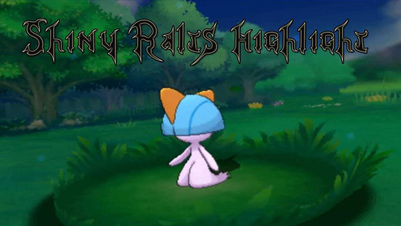 Pokémon Omega Ruby/Alpha Sapphire: Shiny Ralts - YouTube