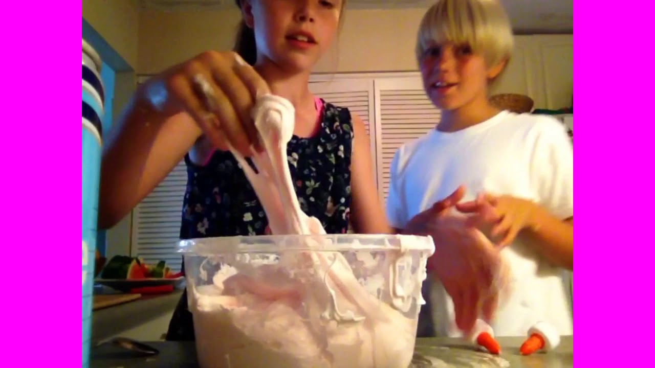 how to make a big slime - YouTube