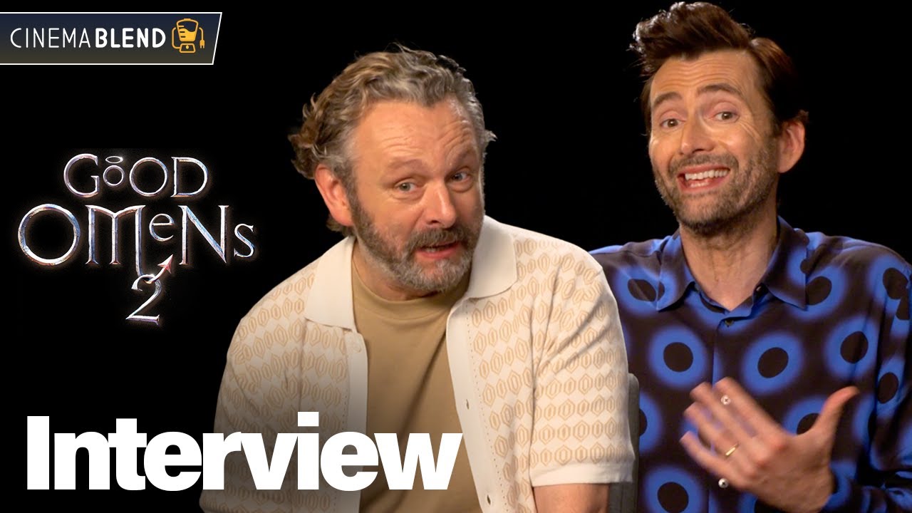 'Good Omens' Season 2 Interviews With David Tennant, Michael Sheen And ...