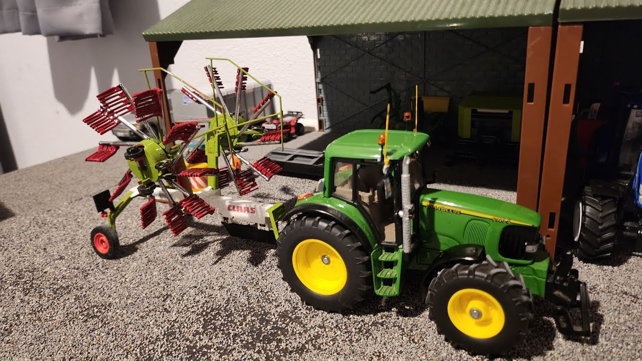 Model Farm day 79 season 3 the last of the mini baling done! - YouTube