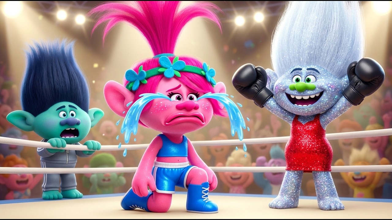 IMPOSSIBLE Boxing Challenge: Can Poppy Beat Guy Diamond?! 😲🥊 | TROLLS ...