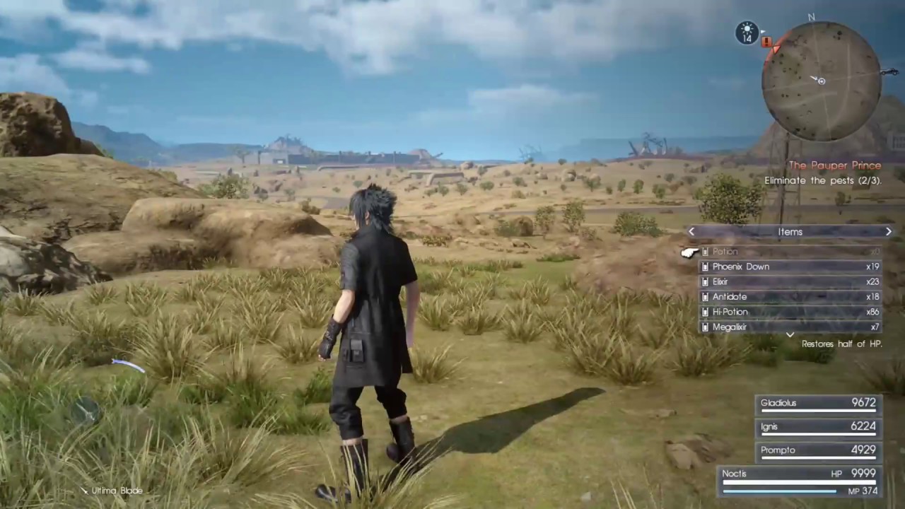 Final Fantasy XV Xbox One X 1080P High vs Lite Settings - YouTube