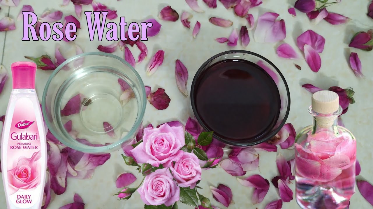 homemade🌹rose water||rose water at home||how to prepare rose water ...