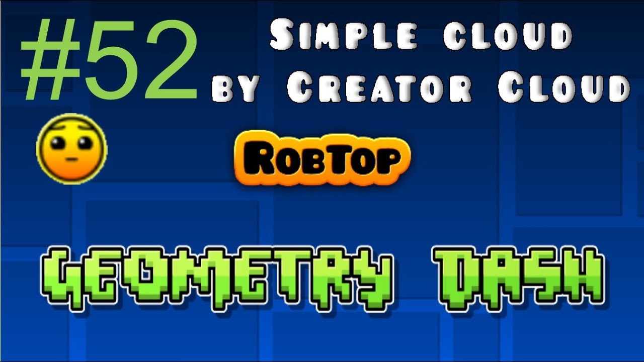 Geometry dash #52 - Map packs - Amethyst pack - Simple cloud by Creator ...