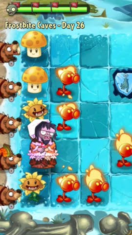 Cone head Ice zombie Vs Ice head zombie - YouTube