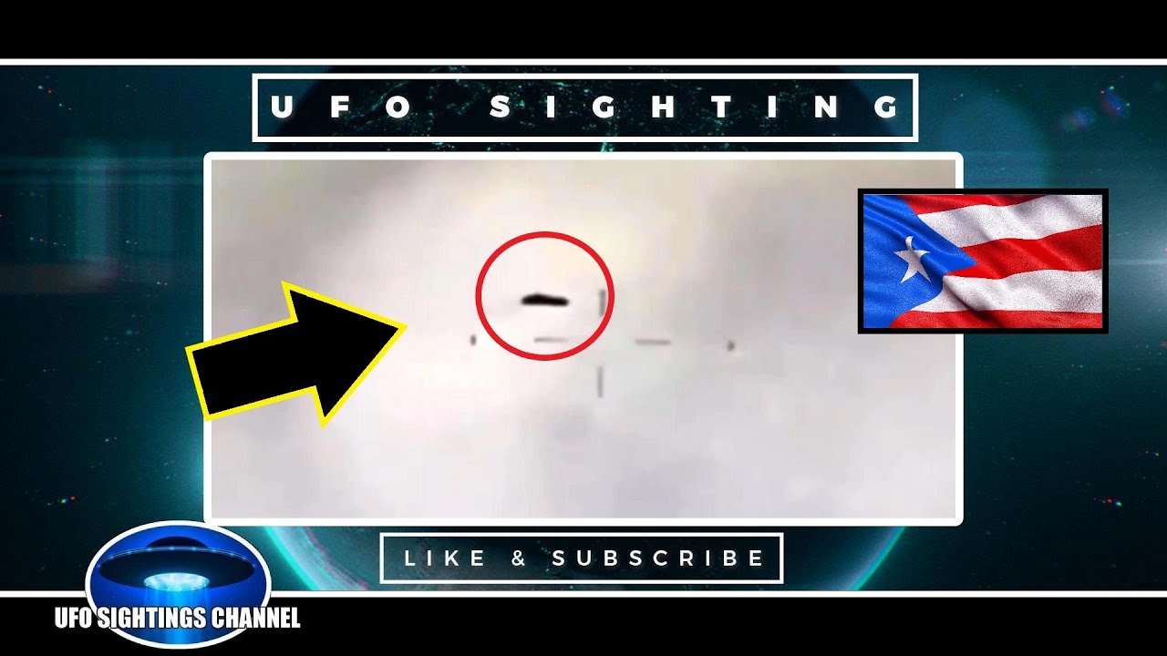 PUERTO RICAN MILITARY UAP FOOTAGE - YouTube