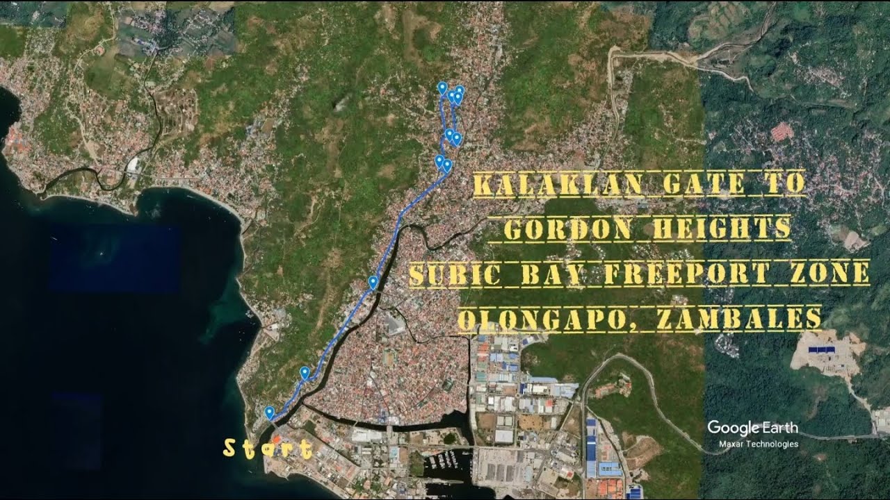 Quick trip from Kalaklan Bridge to Gordon Heights. Enjoy! #Olongapo # ...