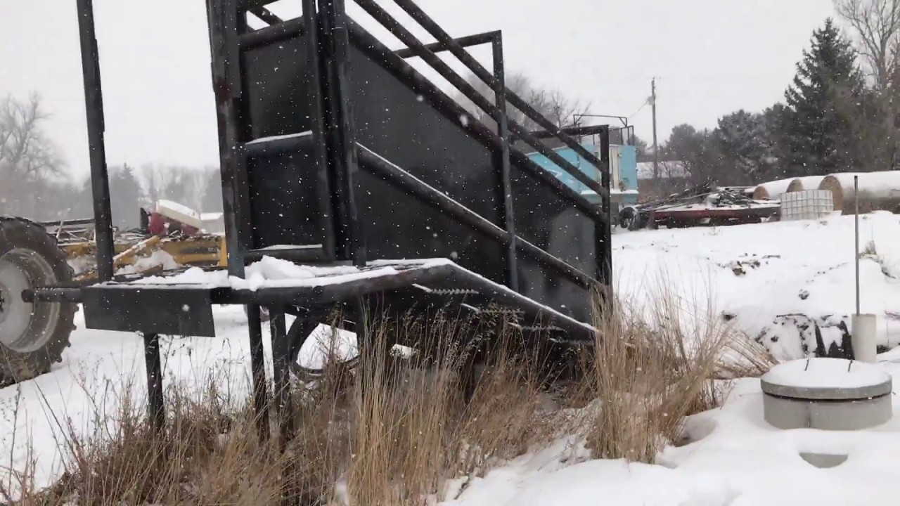 Finished loading chute walk around - YouTube