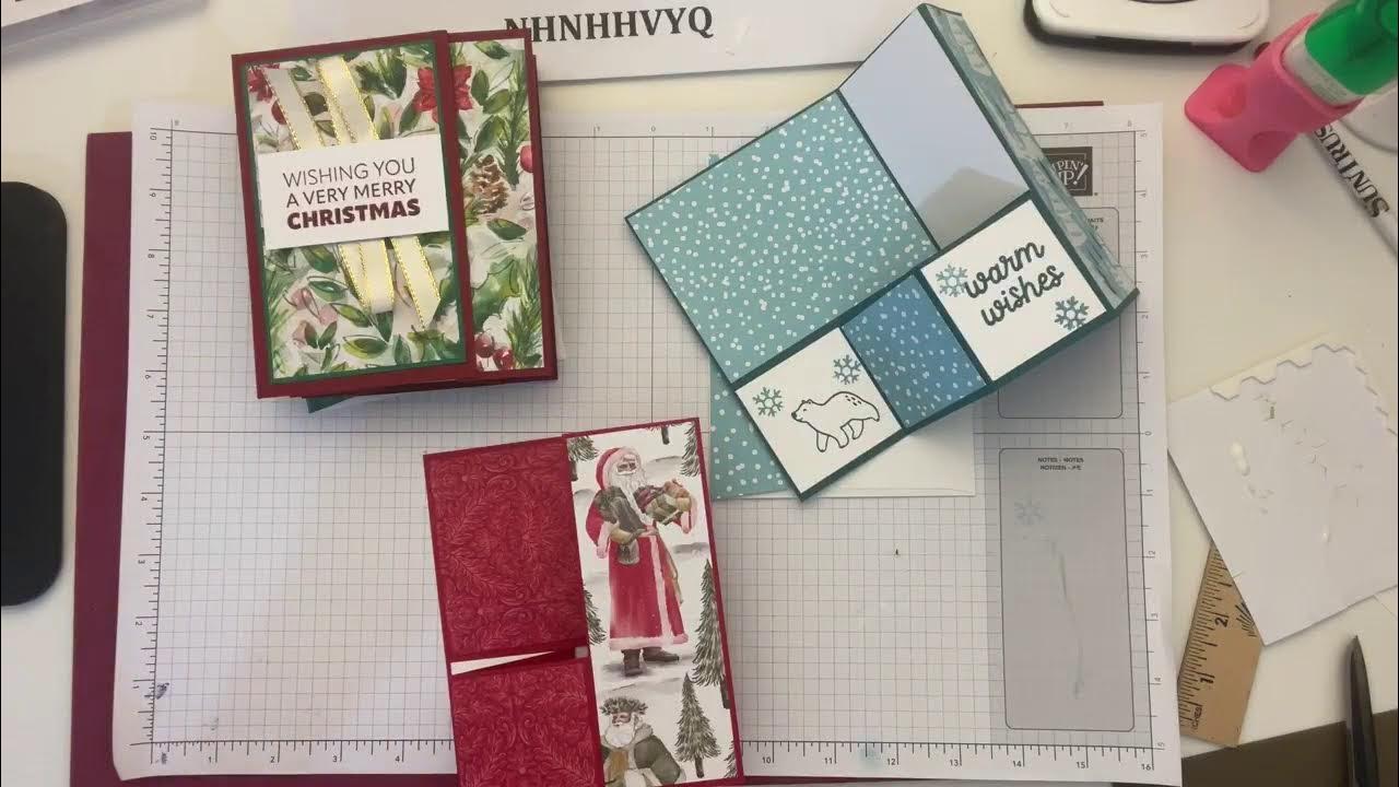 Two Easy Fun Fold Cards - YouTube