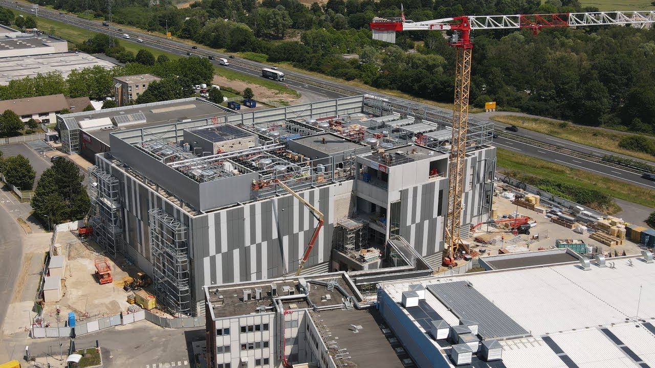 Paris South West Data Centre Expansion - YouTube