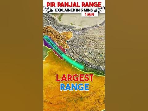 Pir Panjal Range | Location, Lesser Himalayan region, & Tunnel | OnlyIAS #shorts #upsc #onlyias ...