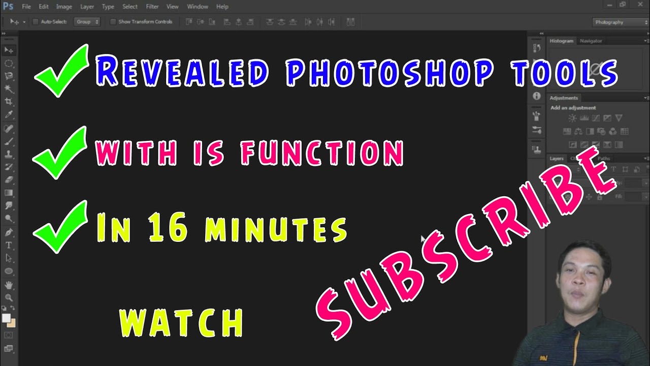 # Revealed Photoshop Tools and its function | Adobe Photoshop CS6 - YouTube