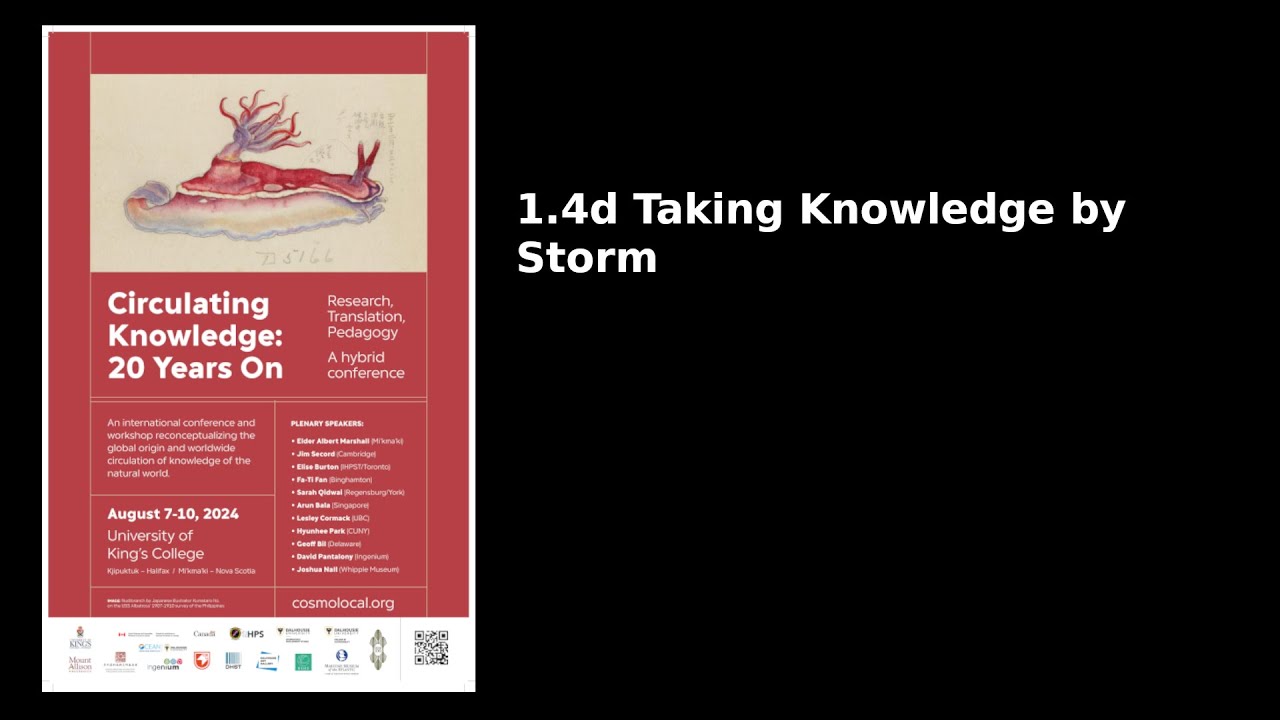 1.4d Taking Knowledge by Storm - YouTube