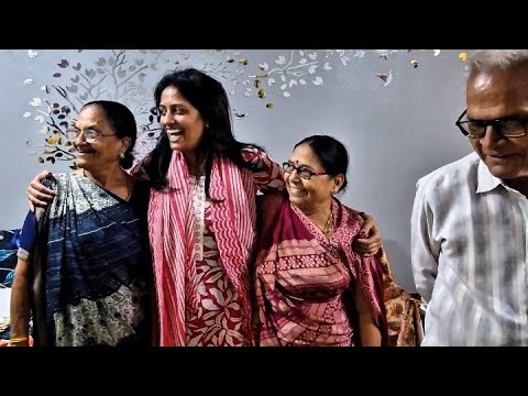 ઈનડીયા થી મમ્મી પપ્પા આવ્યા અને મનોરથ  ની ત્યારી 