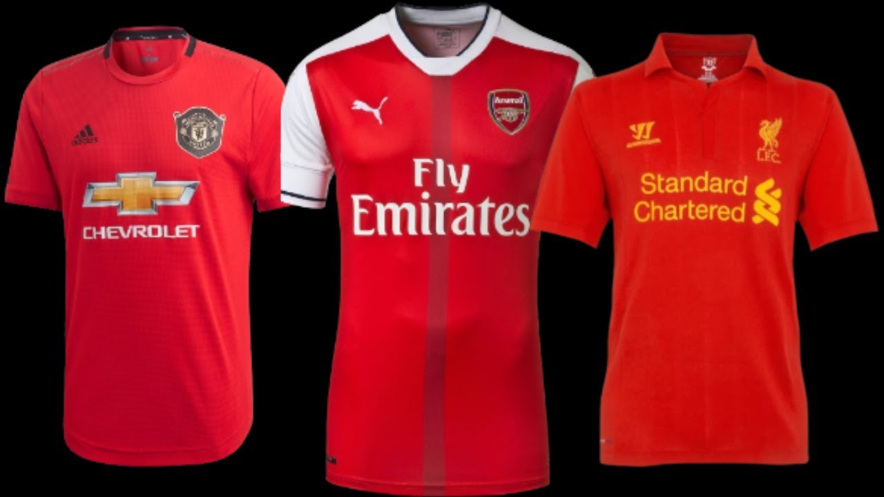 EVERY PREMIER LEAGUE TEAMS BEST EVER HOME KIT! - YouTube