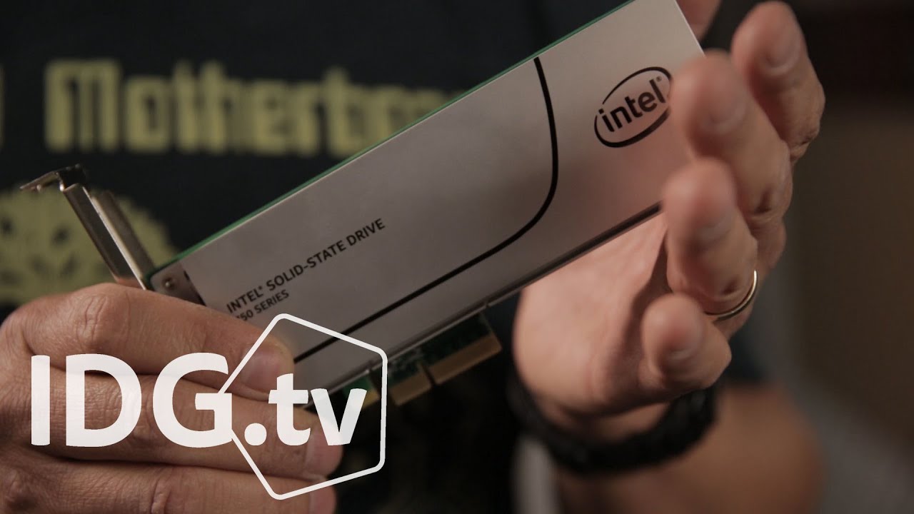 Intel's 750 SSD ushers in NVME and incredibly fast performance - YouTube