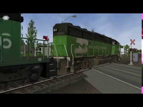 BN 3161 + BN 7046 + 53 cars - YouTube