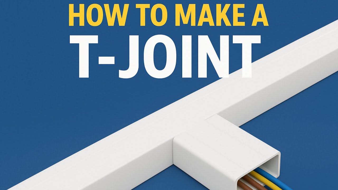 Stop Installing T-Joints Wrong! Professional Trunking Wiring Tutorial ...