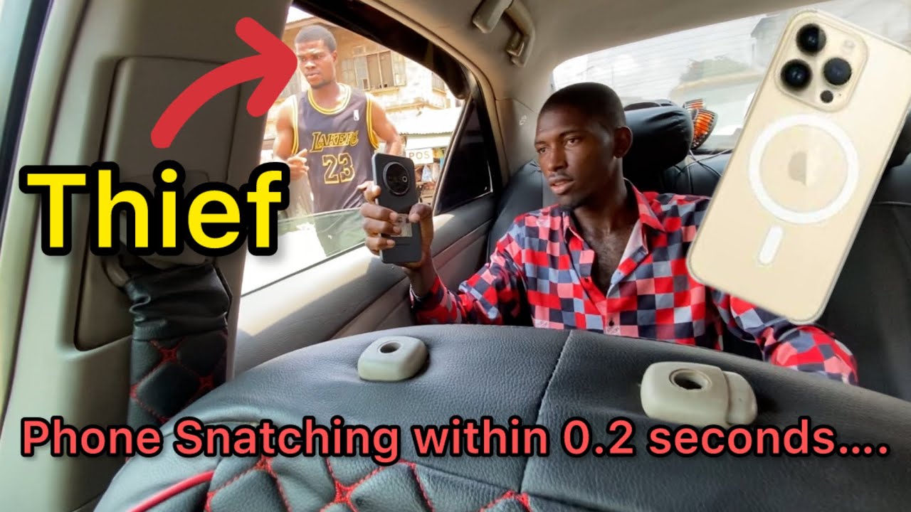 HOW PHONE SNATCHERS ARE TAKING YOUR PHONE IN 0.2 SECONDS (PART 1) - YouTube