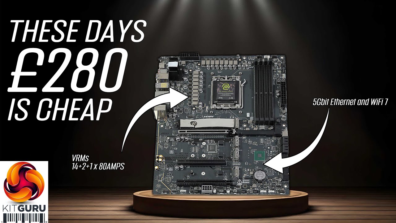 MSI MAG X870 Tomahawk - ZERO Bling, Solid Features! - YouTube