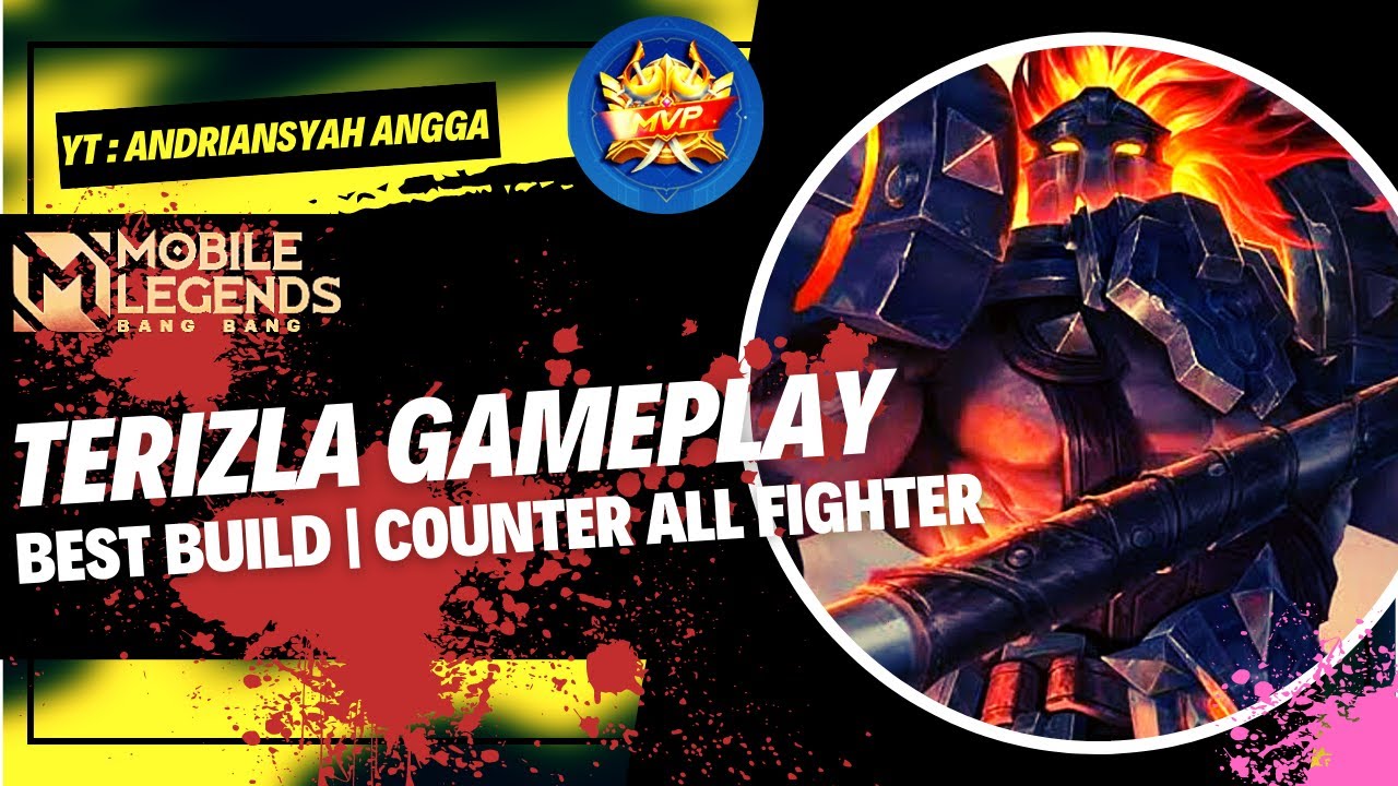 Terizla Fighter Terkuat MLBB Meta Season 29 - Best Build Terizla ...