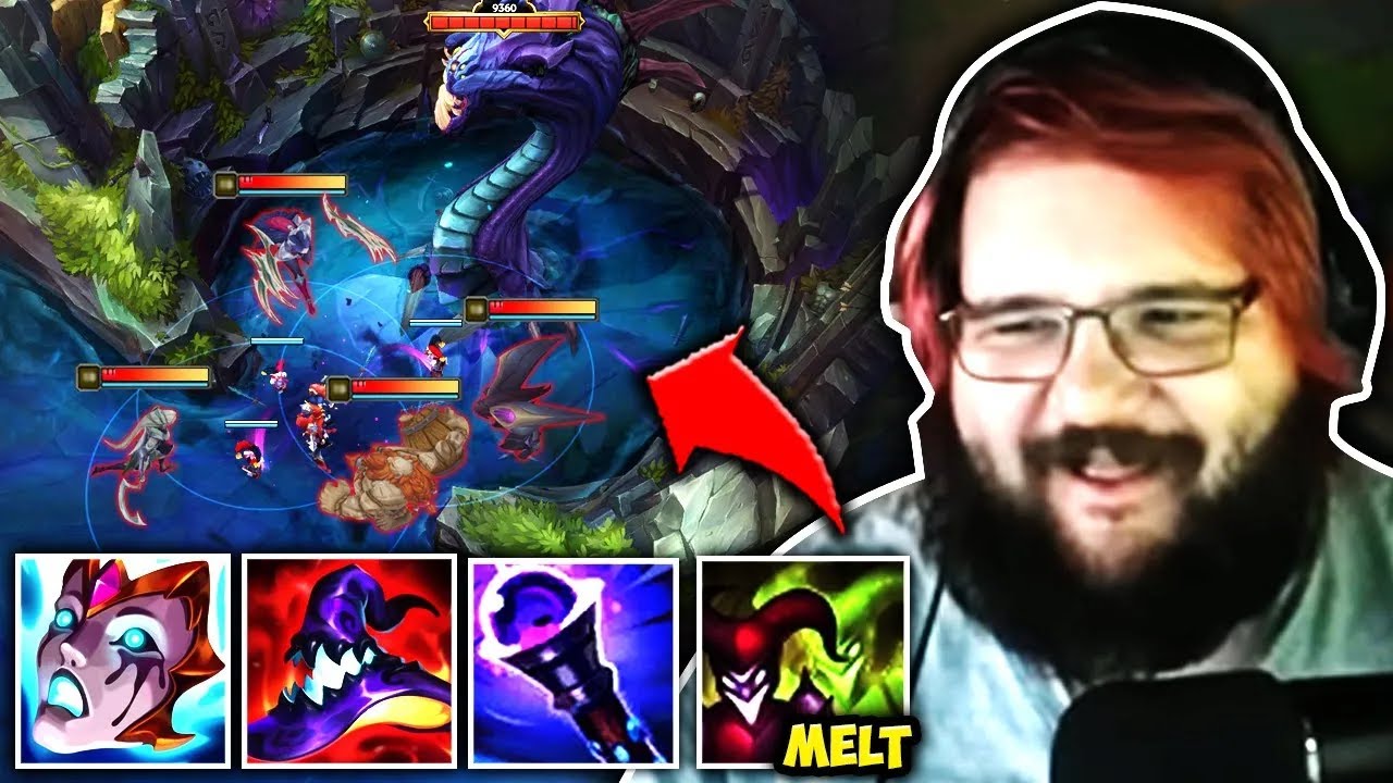 WOW! Pink Ward is a GOD at Saving Baron (1v5 Shaco out play) - YouTube