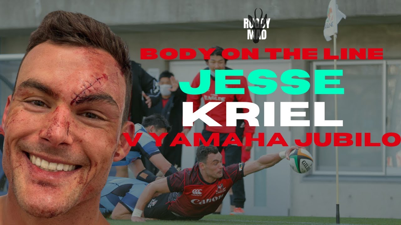 Body on the Line | Jesse Kriel v Yamaha Jubilo - YouTube