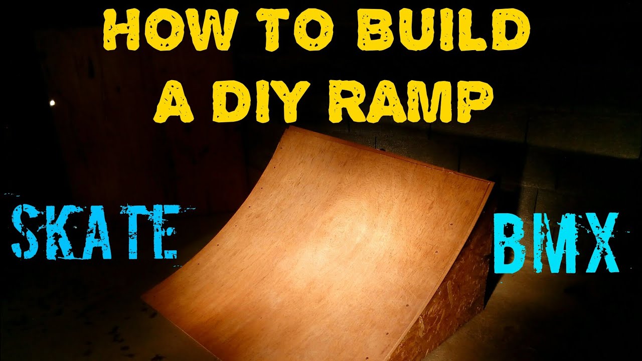 HOW TO BUILD A DIY RAMP - YouTube