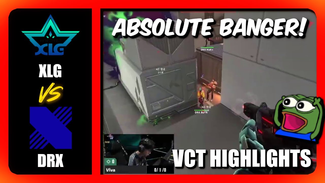 WINNER TO GRAND FINAL! | XLG vs DRX - VALORANT HIGHLIGHTS | HERO ...