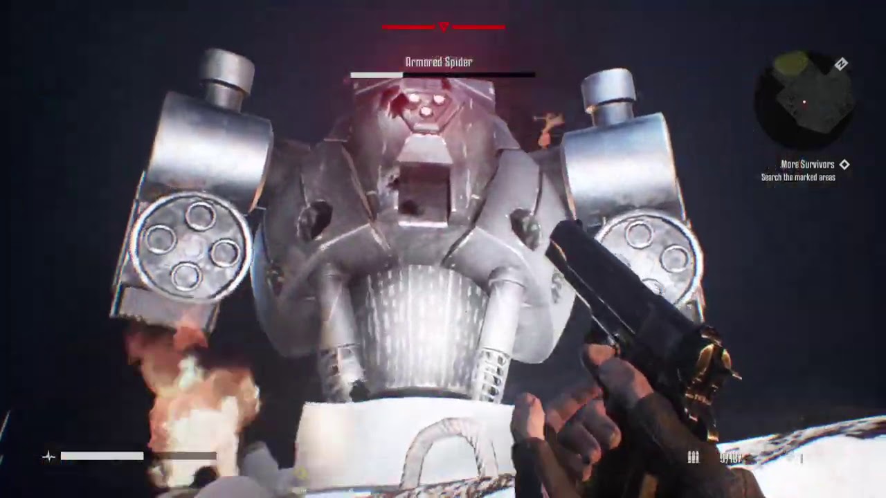 Terminator: Resistance armoured spider and scout drone - YouTube