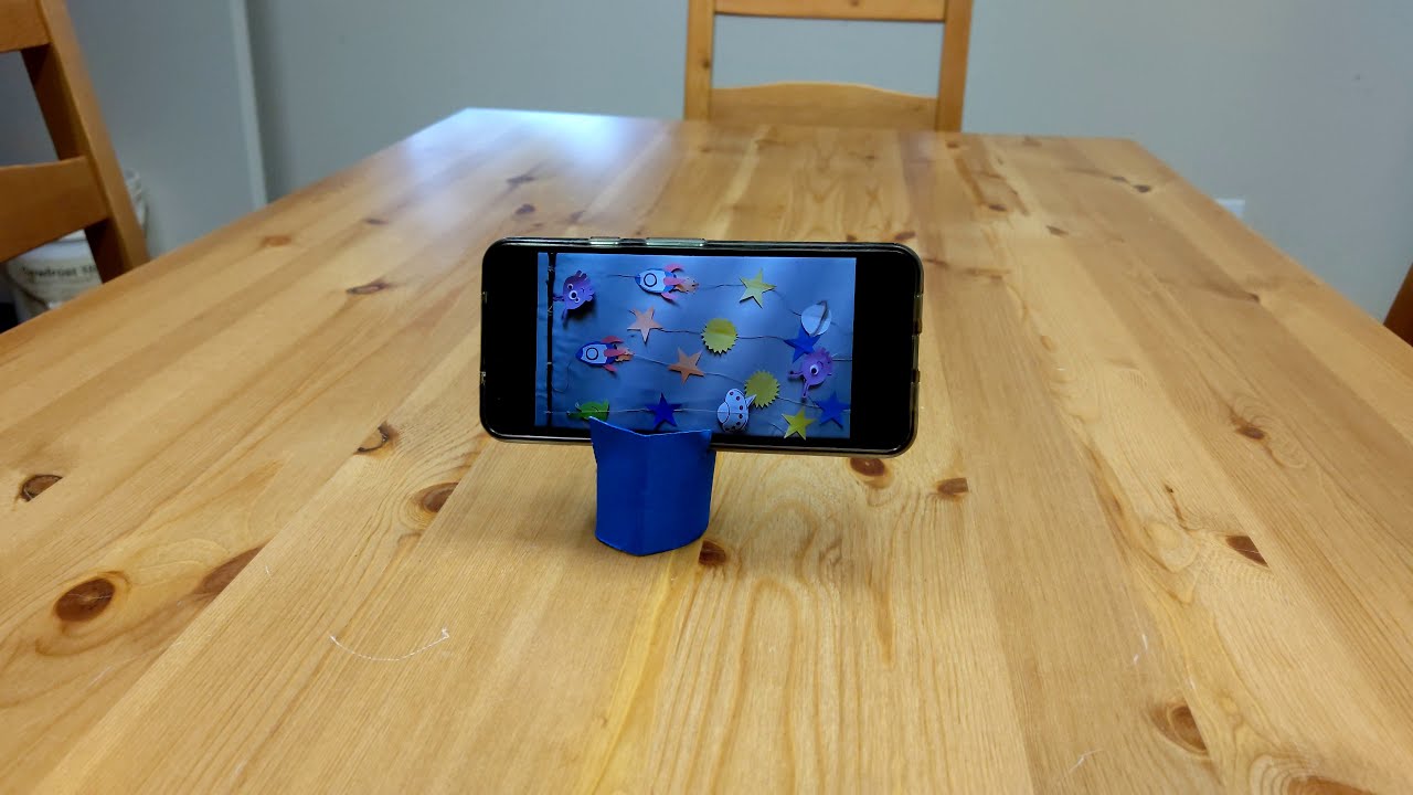 Toilet Roll Phone Stand Craft - YouTube