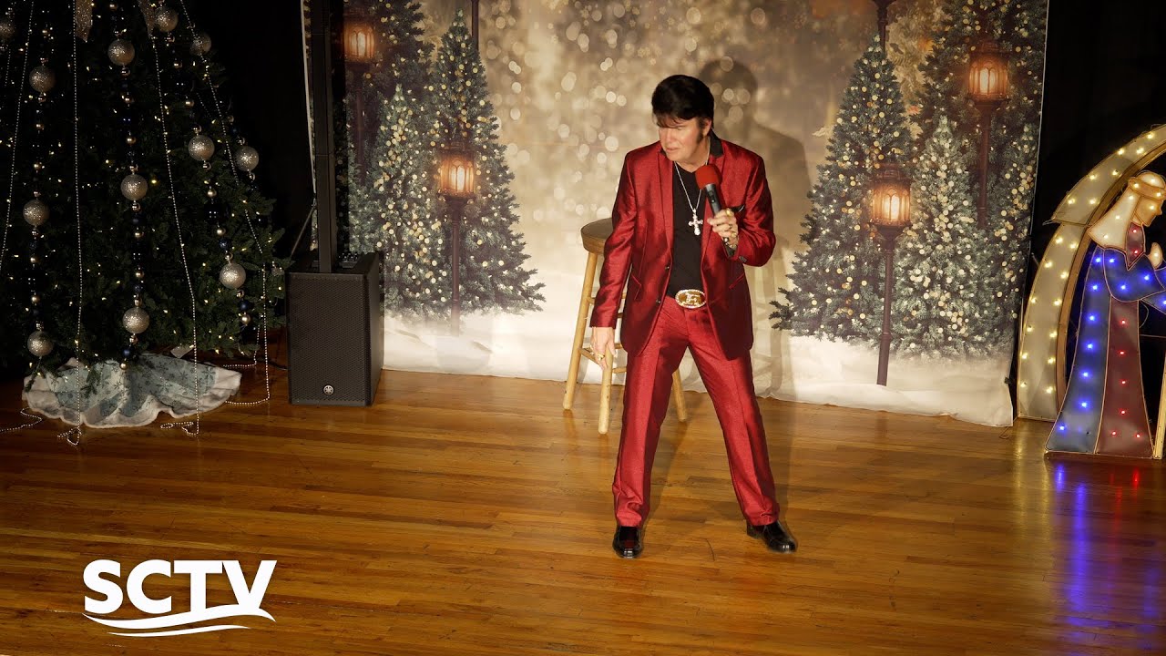 Rudy Elvis Christmas at the Old Main 2024 - YouTube