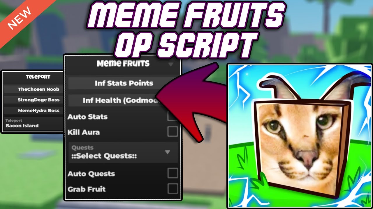 [RELEASE] Meme Fruits OP Script (2025) PASTEBIN - YouTube