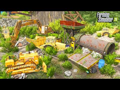 I Bought Abandoned $500,000 Gold Mine? | Farming Simulator 25 