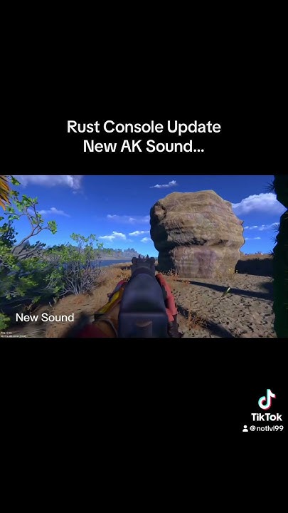 Rust Console Update new ak sound…#shorts #rust #rustconsole - YouTube