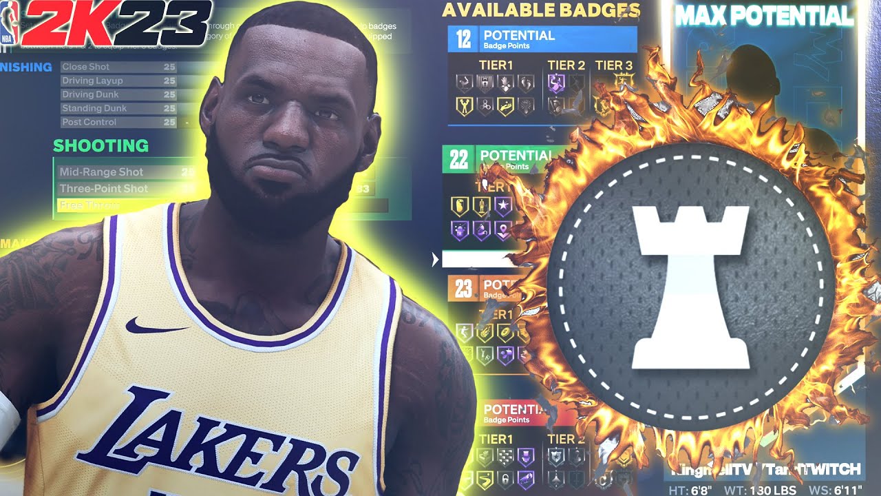 THIS *NEW* LEBRON TYPE BUILD IS ALMOST GOD LIKE NBA 2K23 6'8 GUARD BEST ...