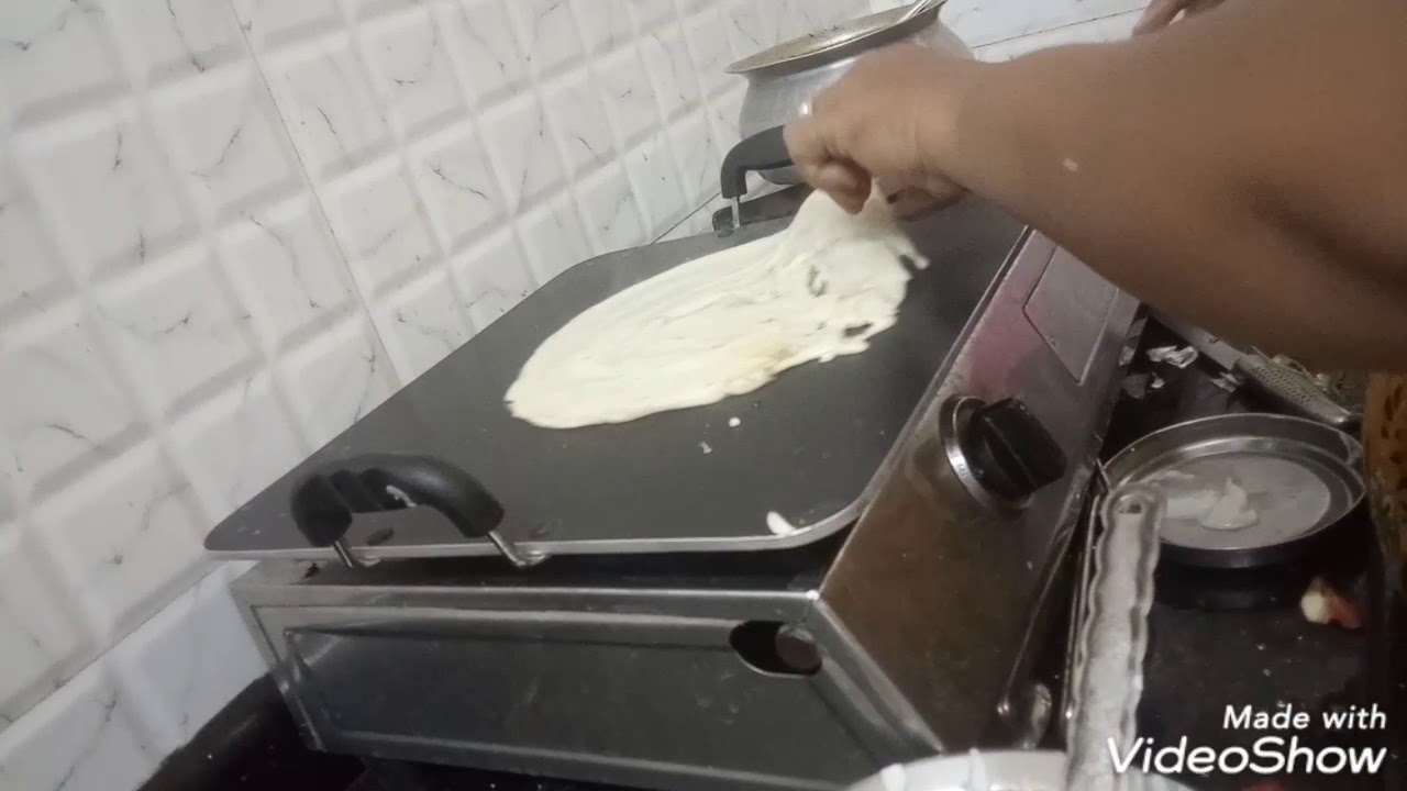 How to make Paper Dosa with butterfly Non stick Cookware - YouTube