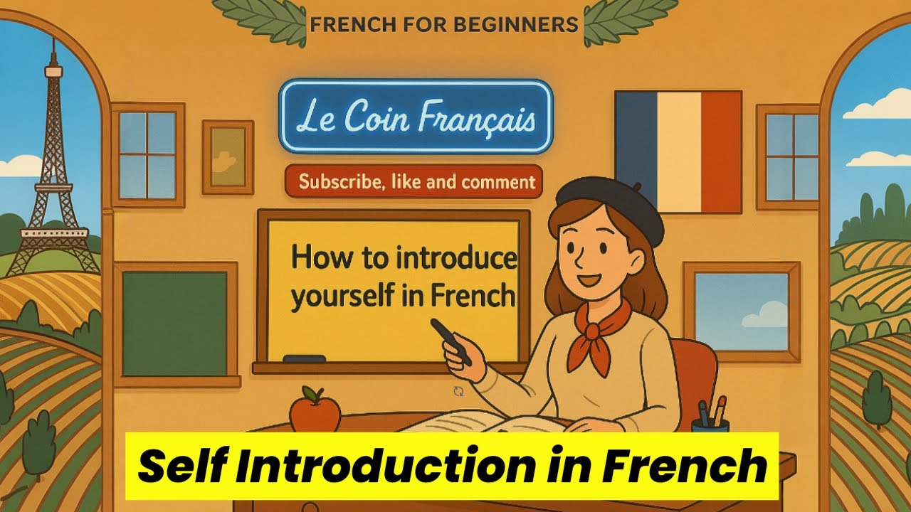 🇫🇷 Simple Phrases to Introduce Yourself in French Like a Pro - YouTube