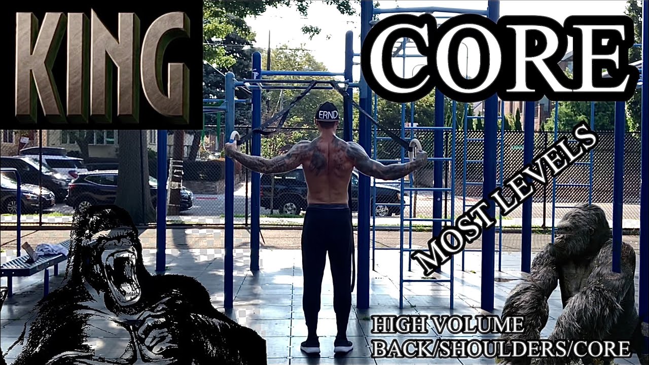 «KING CORE» - Incredible HIGH VOLUME Upper Body Destroyer (sets/reps in ...