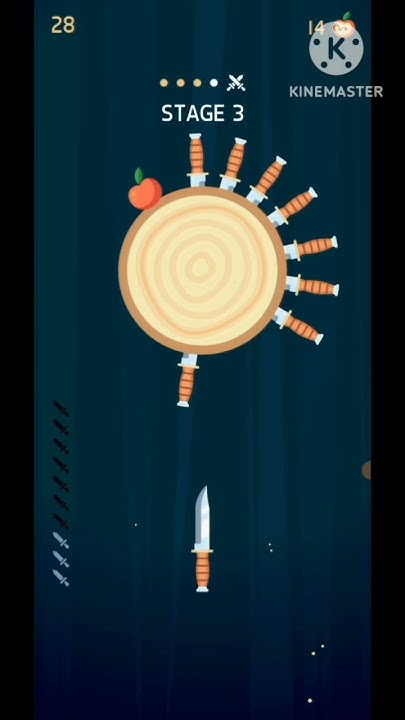 knife hit game - YouTube