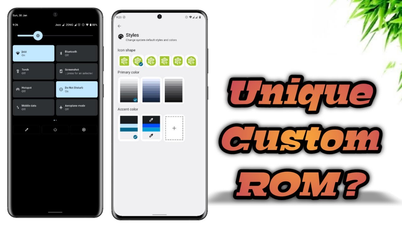 Wow, A very Unique Custom ROM with Unique UI 😍 ️ - YouTube