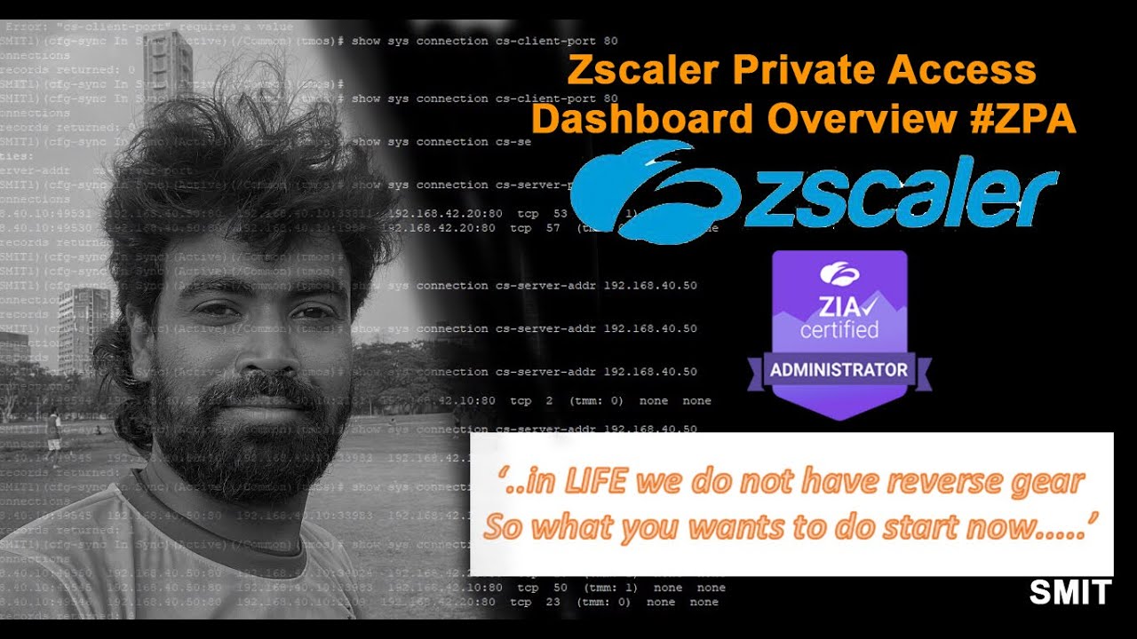 Zscaler Private Access dashboard overview #ZPA - YouTube