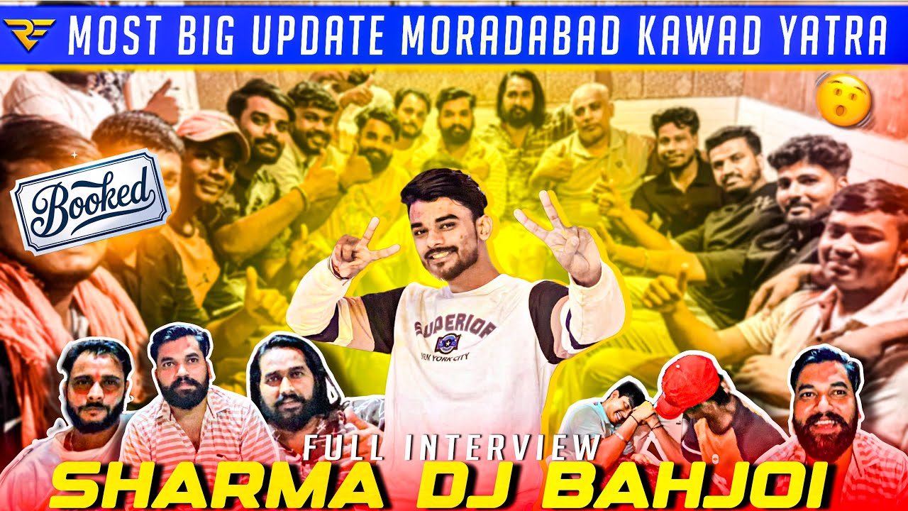 Sharma DJ Bahjoi Book Hi Chuka Hai Moradabad Kawad Yatra Me|Sharma DJ ...